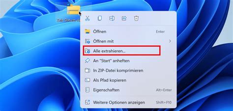 Unter Windows Eine Zip Datei Entpacken It Learner