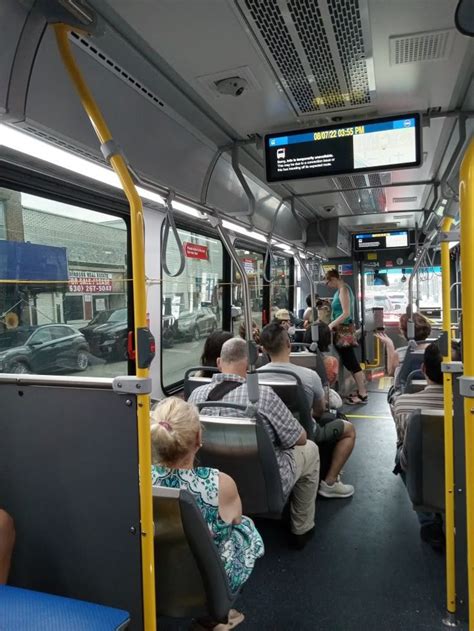 Inside Of New Cta 8384 While On 77 Belmont To Central Only Then Will Be Returning Home At
