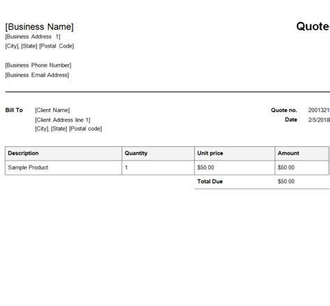 Download 22 FREE Quotation Templates EXCEL WORD Word Excel Samples