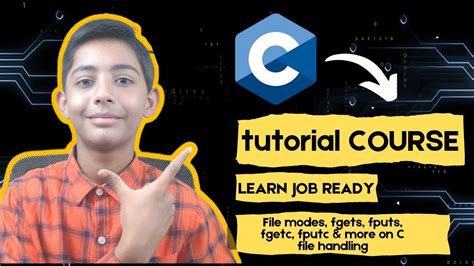File Modes Fgets Fputs Fgetc Fputc And More On C File Handling C