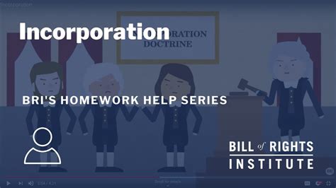 Incorporation Bris Homework Help Series Youtube