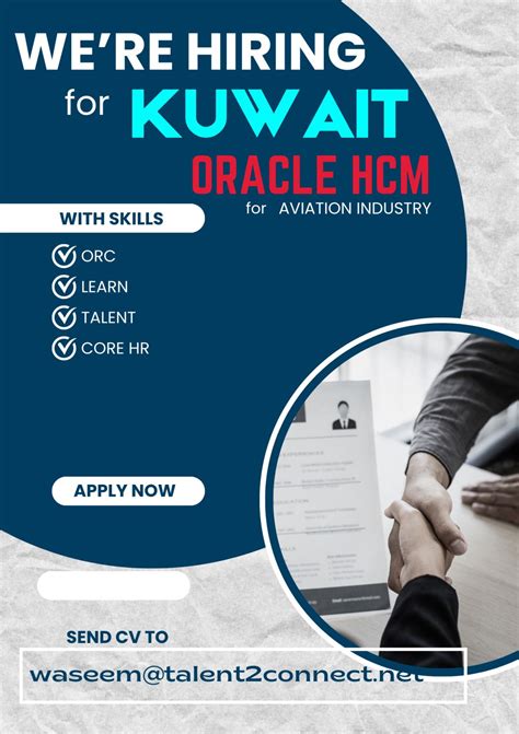 Md Waseem Ishaq On Linkedin Hiringalert Oraclehcm Corehr Talent Learn Orc Kuwaitjobs