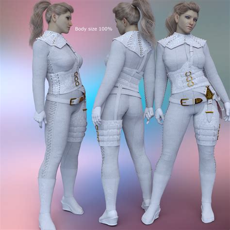 Mord Sith Outfit Sword Of Truth 3d Figure Assets 3dpoetry