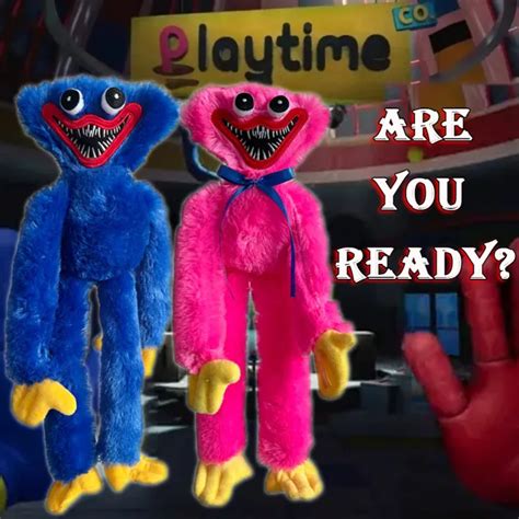Poppy Playtime ของเล่นตุ๊กตา 40cm Huggy Wuggy ของขวัญคริสต์มาส ตุ๊กตา