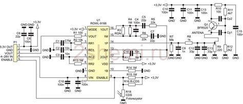 Rcwl 0516 схема подключения без ардуино