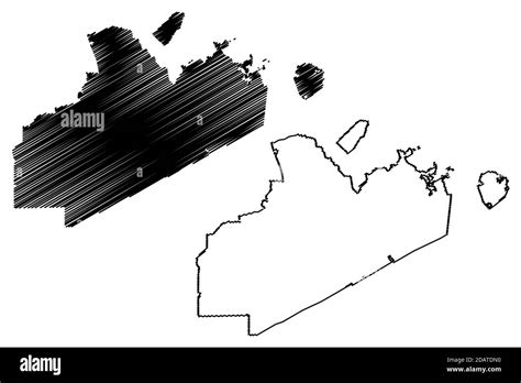 Map Of Dedham Massachusetts Stock Vector Images Alamy