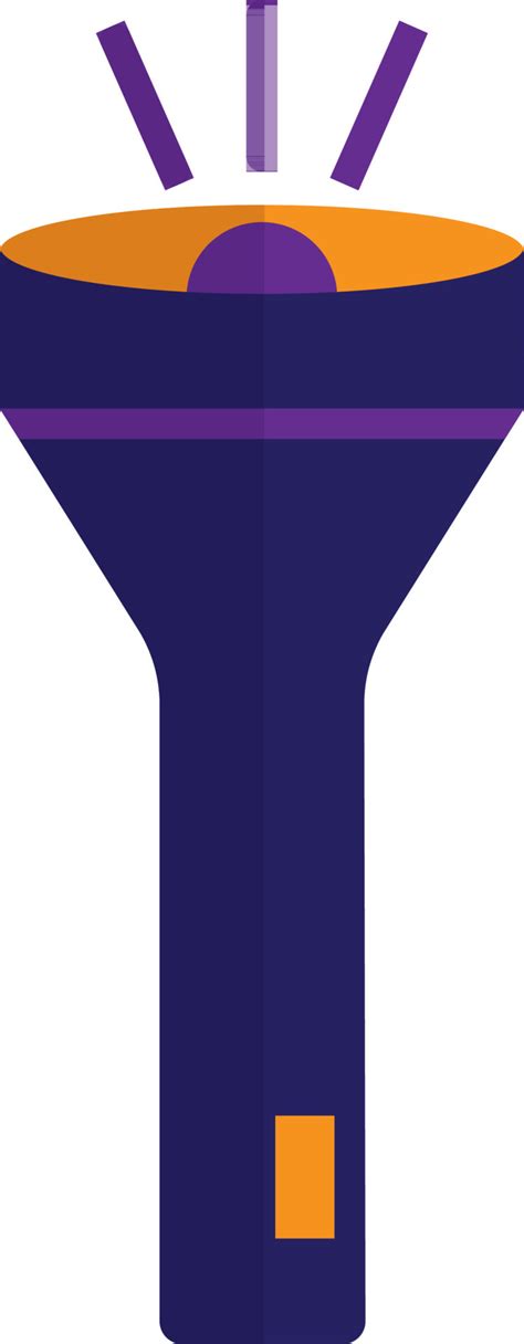 Blue And Orange Torch In Flat Style 24372904 Vector Art At Vecteezy