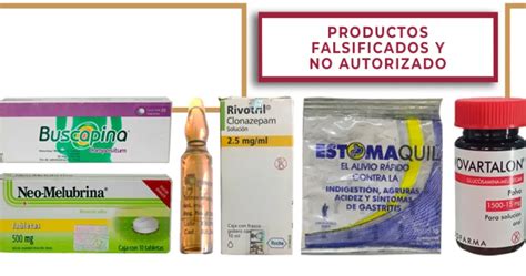 Cofepris Alerta Por Falsificación De 7 Fármacos Y Venta Ilegal De Otro