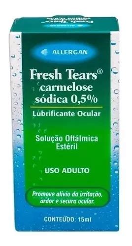 Colírio Lubrificante Fresh Tears 15ml Allergan Original Parcelamento