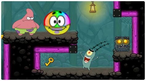Red Ball 4 Disco Rainbow Patrick Ball All Levels Into The Caves