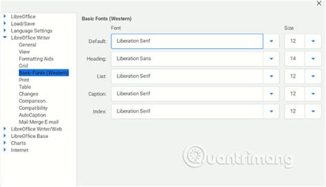 How To Change The Default Font In LibreOffice