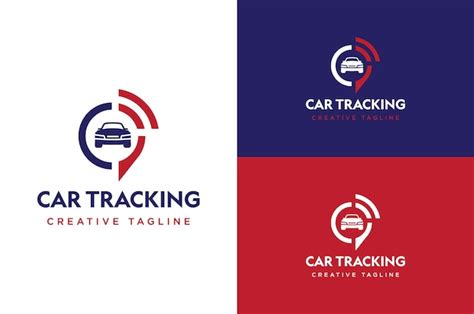 Premium Vector A Car Tracking Logo Or A Tracking System Business Logo