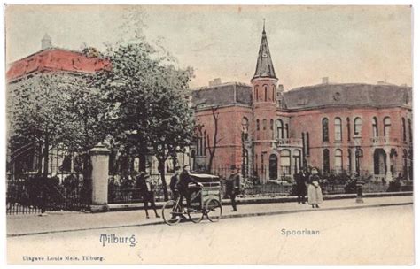 002202 Spoorlaan Met V L N R De Villas Guillaume Joseph En Desiré