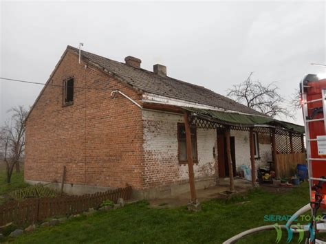 SIERADZ TO MY Pożar budynku mieszkalnego w Kolonii Niechmirów