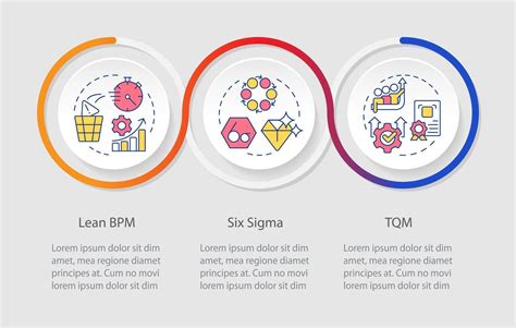 Bpm Principles Loop Infographic Template Data Driven Business Data