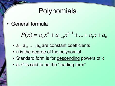 Polynomial Functions Lesson Ppt Download