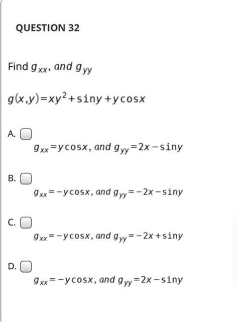 Solved Question 1 Find Fx Fy And Fz Fxyzxy Y2 Xz