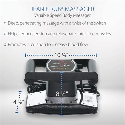 Buy Core Products Jeanie Rub Variable Speed Massager Deep Tissue
