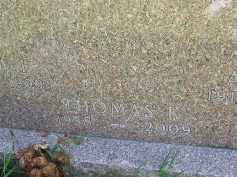 Thomas Mcbeth 1958 2009 Find A Grave äreminne