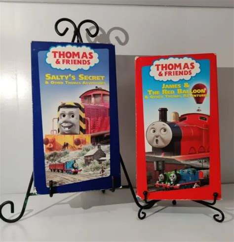 THOMAS FRIENDS VHS Lot Bundle Salty S Secret James And The Red