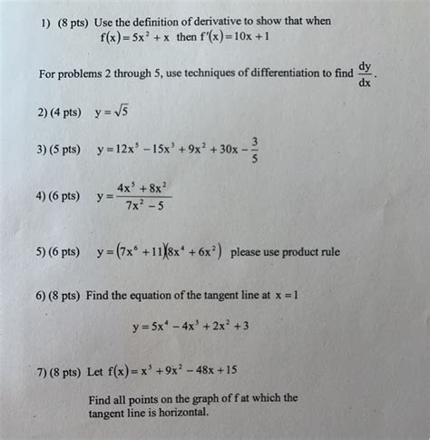 Solved Can Someone Help Double Check My Work Not Sure If I