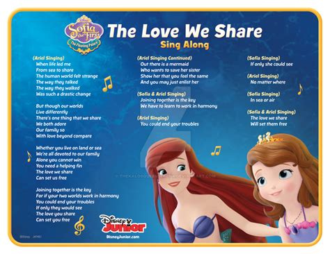 TheLoveWeShare Ariel And Sofia By TheKalosQueenSerena On DeviantArt