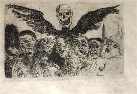 James Ensor The Deadly Sins 1904 Artsy