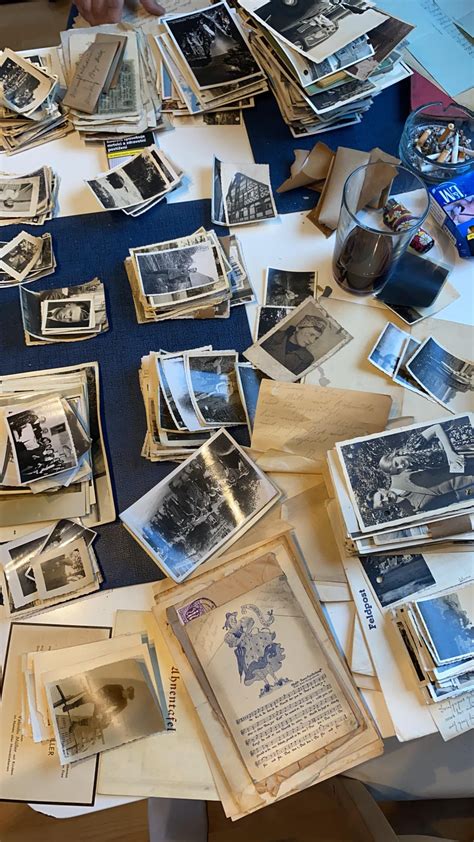 Some Of The Messages And Fotos Found In A Old Chest In Germany R Ww2