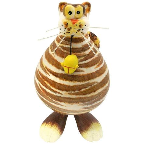 Фігурка на пружинці Кіт з мишкою H 26 см без бренда 1242660 — купити на Eva Ua — ціна 422 грн