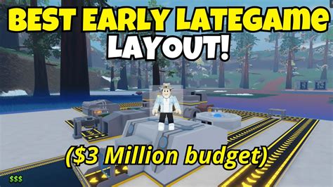 Best Early Lategame Layout Ultimate Mining Tycoon Roblox Youtube