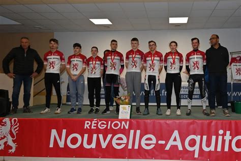 Sud Gironde CYCLISME La sélection Nouvelle Aquitaine cyclo cross pour Camors