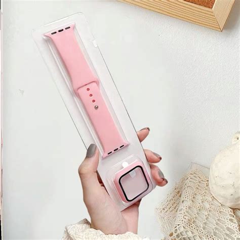 2 In 1 Set Iwatch Strap For Iwatch Serise 8 7 6 5 4 3 2 1 Se 41mm 45mm