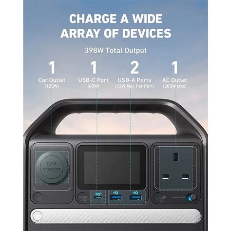 Powerhouse 521 Portable Power Generator Station 256wh A1720 Anker