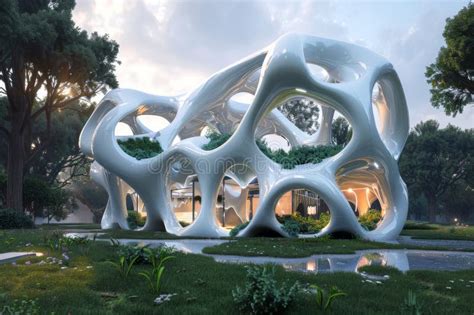 Innovative And Futuristic Organic Architecture That Seamlessly