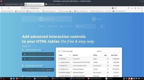 Datatables Server Side Di Laravel Generate Html Di Backend Youtube