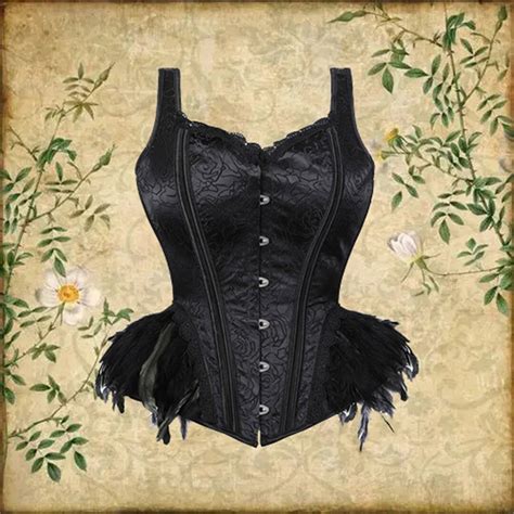 Redblack Corset Top Bustier Shaper Top Strap Corset Top Overbust