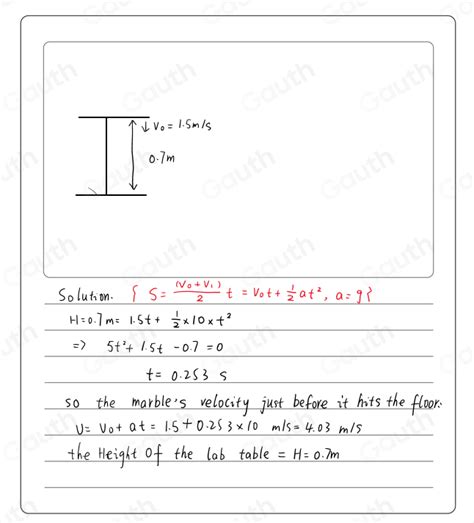 Solved Leaming Task 2 Problem Solving A Marble Is Thrown