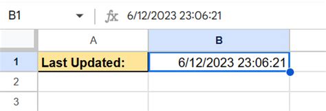 How To Insert A Static Timestamp In Google Sheets Sheetaki