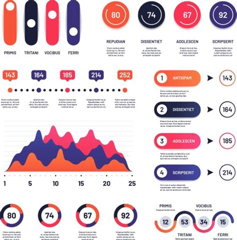 Economic Infographic Royalty Free Vector Image