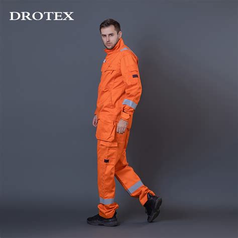 Flame Resistant Antistatic Mining Workwear Uniform Drotex