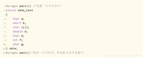 Struct结构体内存对齐解析 Csdn博客