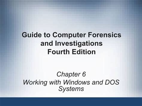 Introduction To Filesystems And Computer Forensics Pptx