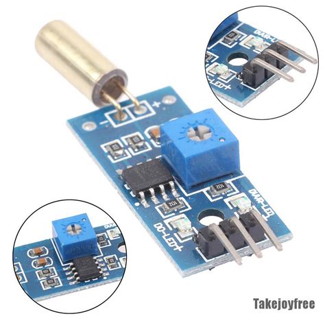 Pc Gold Sw D Angle Sensor Module Ball Switch Tilt Sensor Module BeeCost