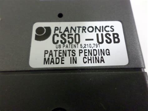 Plantronics CS50 USB Wireless Headset VOIP PC With Headband OEM Power Supply ElectronicDepot USA