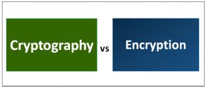 Cryptography Vs Encryption Awesome Differences You Should Learn