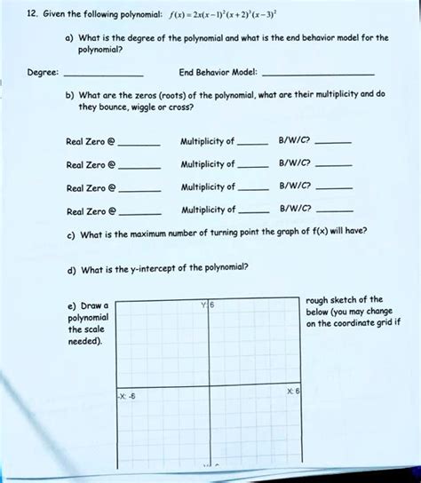 solved given the following polynomial f r zx r~ w x 2 r j