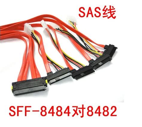 SFF TO SFF SAS Pin To SATA Pin Data Adapter Cable For Server Cm In Computer