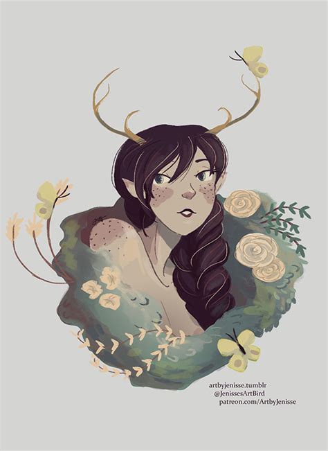 Forest Nymph On Behance