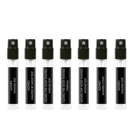 Azzaro Wanted Discovery Set 7 X 1ml Sample Colognecurators