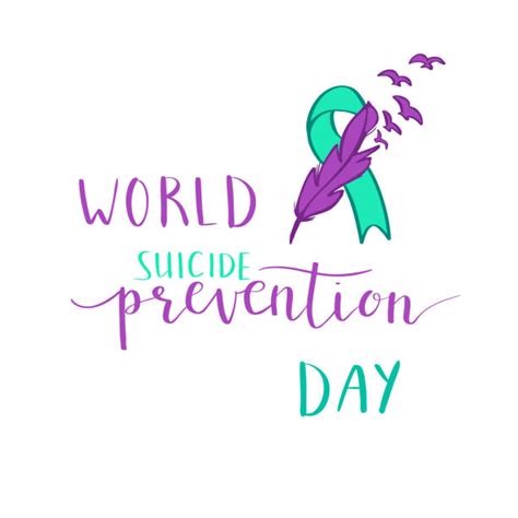 420 Suicide Awareness Ribbon Stock Illustrations Royalty Free Vector